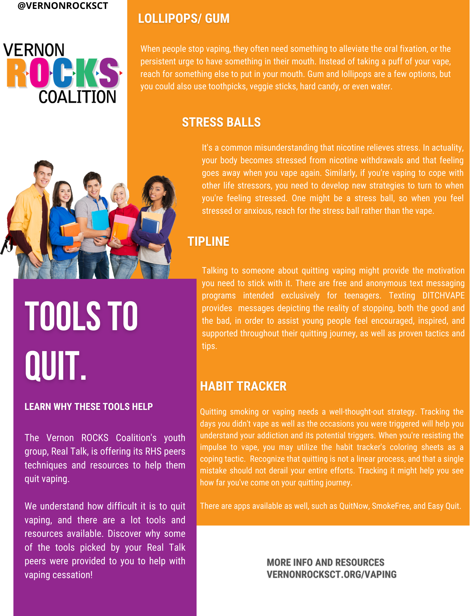 Real Talk Works to End Youth Vaping :: Vernon Rocks